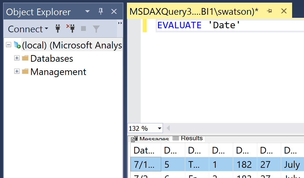 ssms_newdaxquery_evaluate_date – Shabnam Watson's Blog